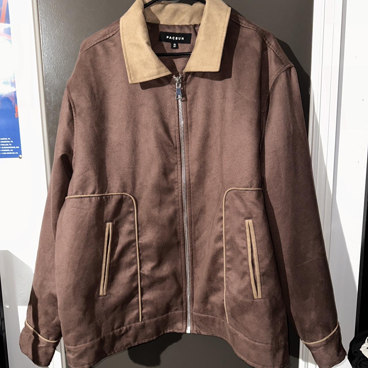 Pacsun zip up jacket. In perfect condition. Size XL - Depop