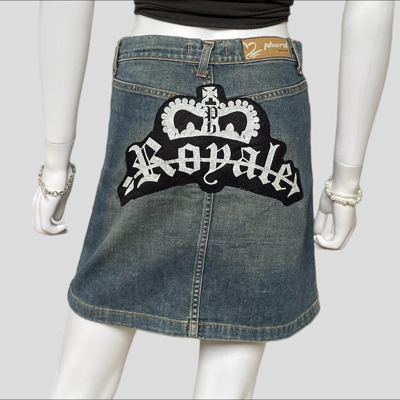 Vintage Phard Midi Skirt Brand- Phard Size- Label... - Depop