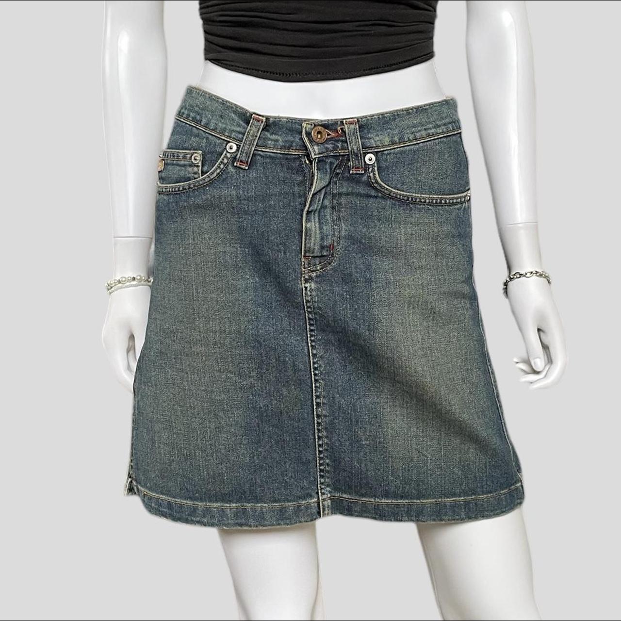 Vintage Phard Midi Skirt Brand- Phard Size- Label... - Depop