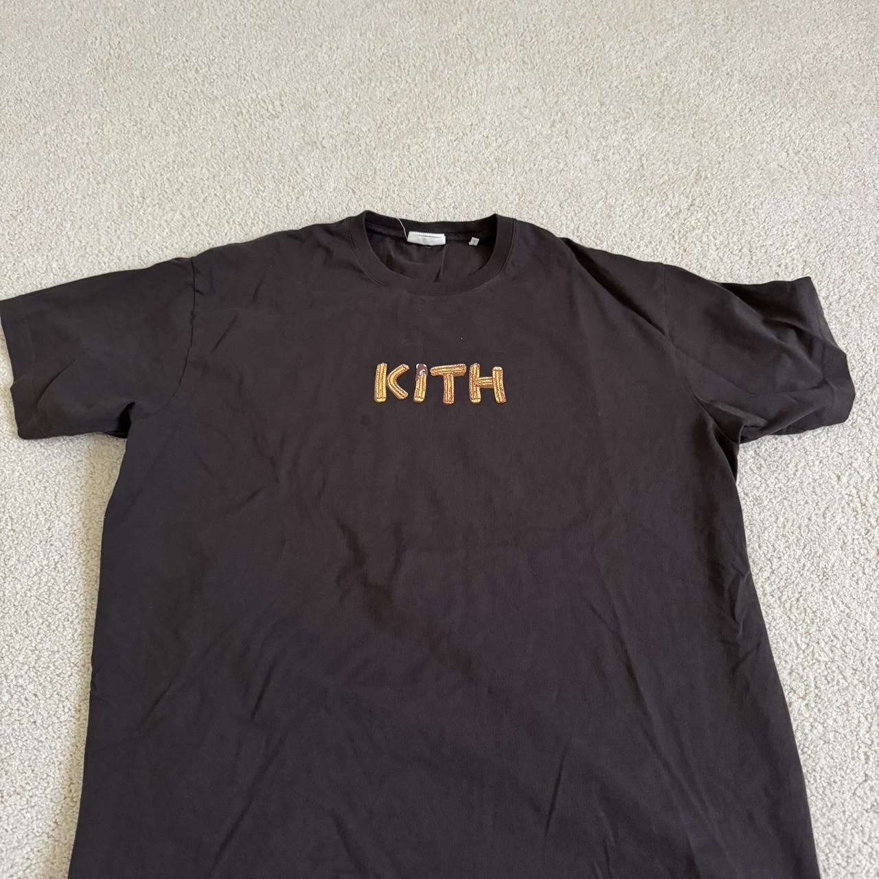 rarely worn Kith sz XL churro shirt brown - Depop
