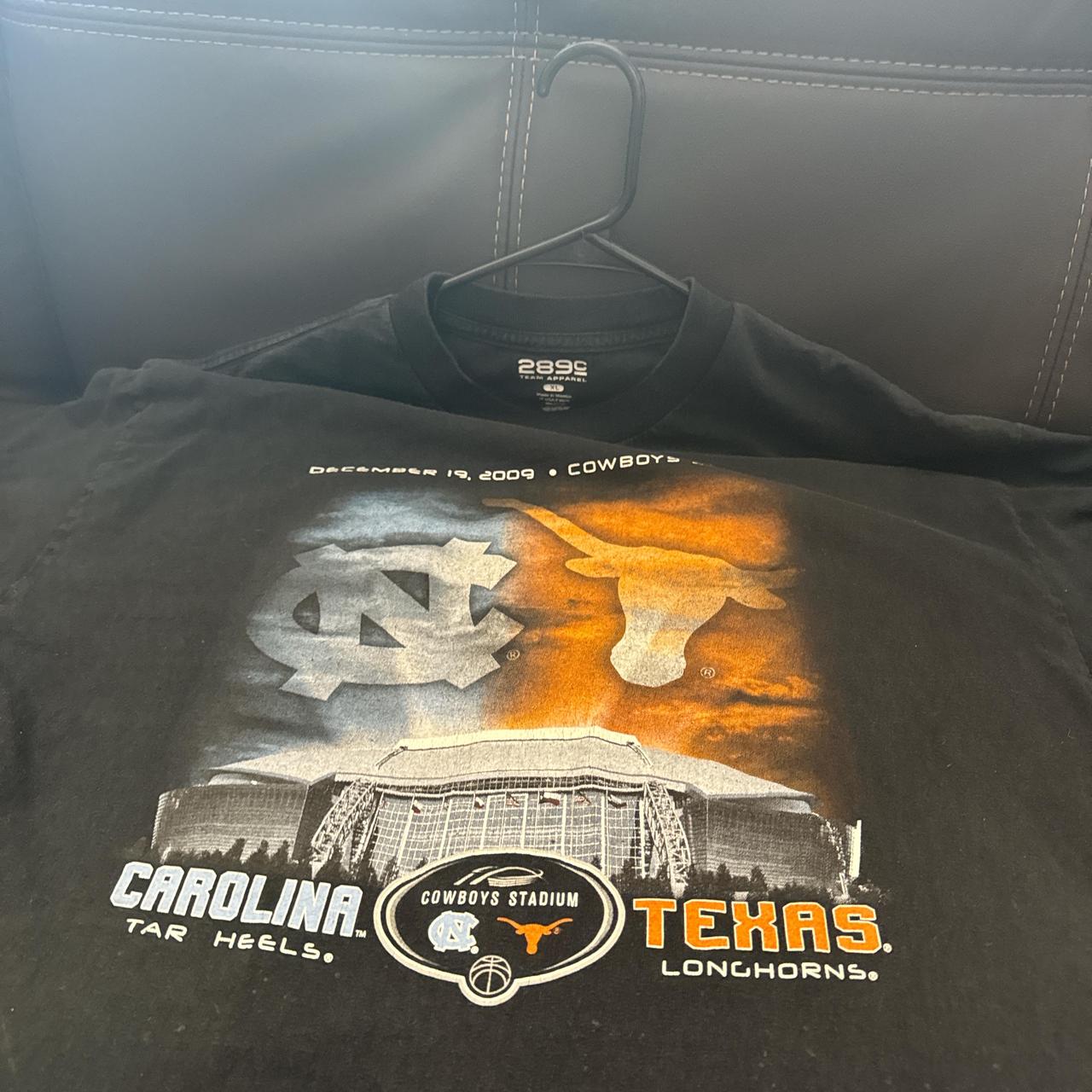 2009 UNC vs Texas football shirt #NCAA #college | Depop