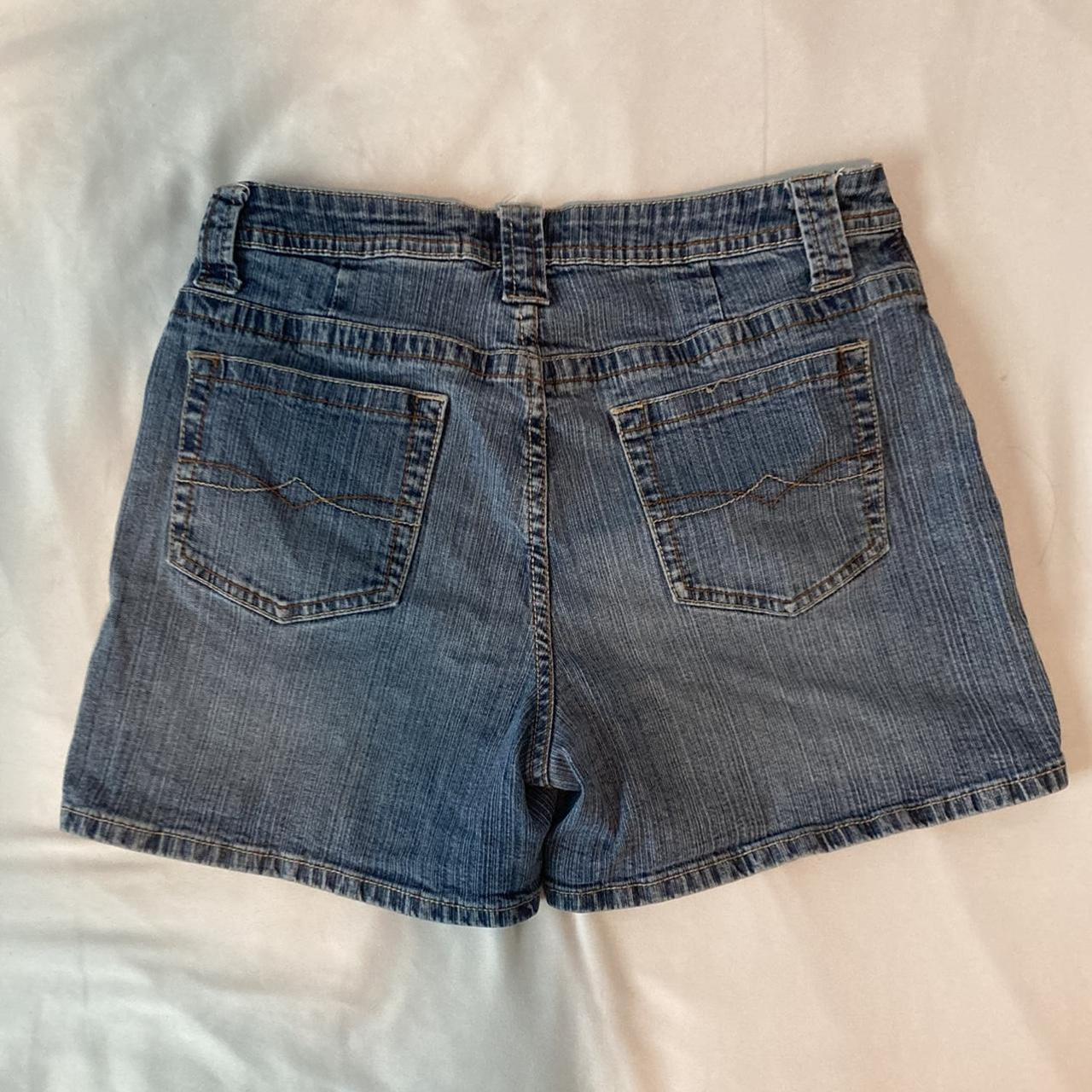 Faded Glory Women's Blue Shorts | Depop