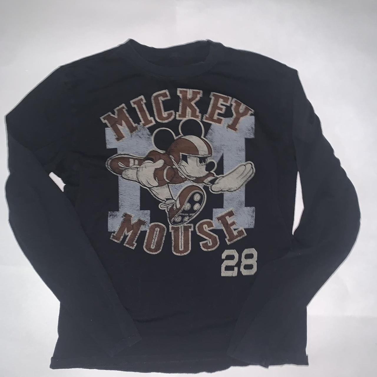 vintage mickey mouse long sleeve shirt - L shoot a... - Depop