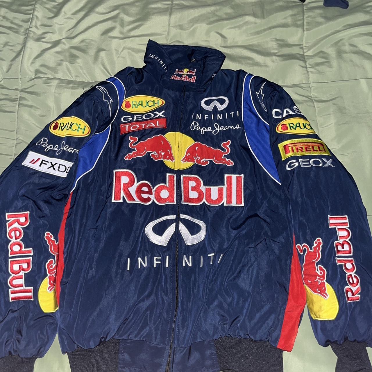 RedBull Formula One Racing Jacket Size L but can fit... - Depop