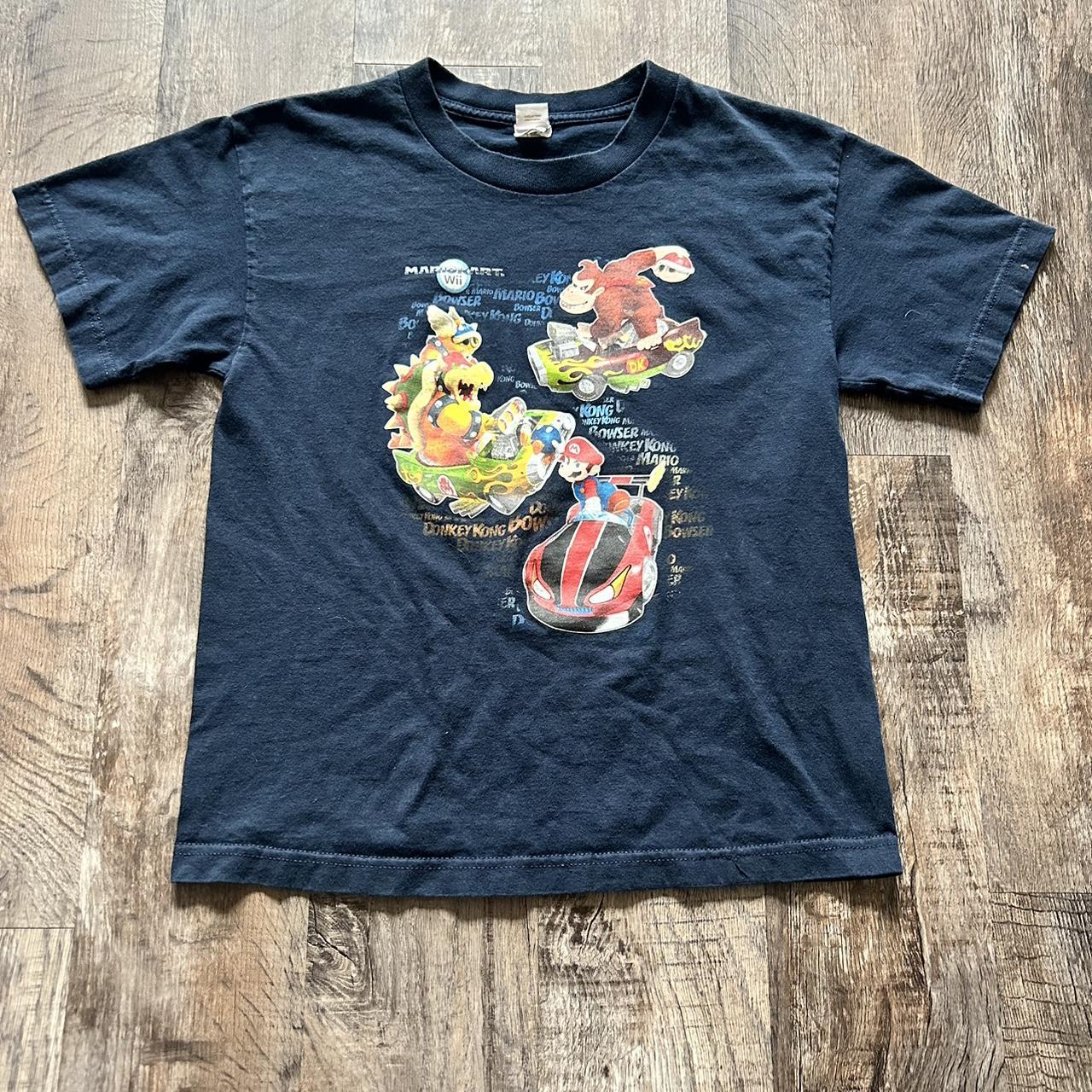 2008 Mario Kart Wii promo tee Youth XL #retrogaming... - Depop