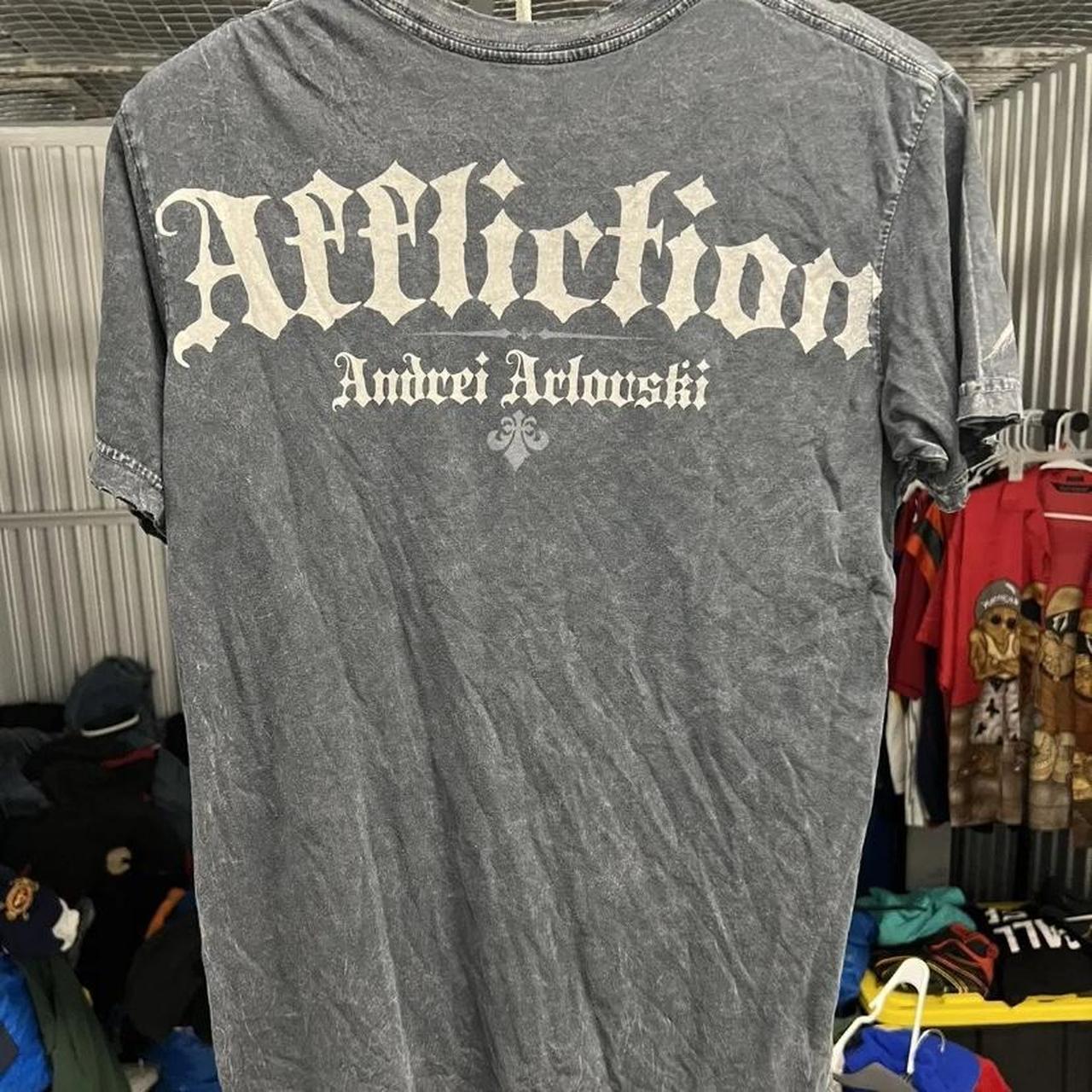 Affliction Andrei Arlovski collab crazy rare badass... - Depop