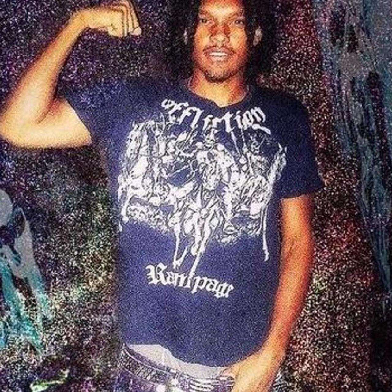 Affliction rampage jackson shirt seen on hackledown... - Depop