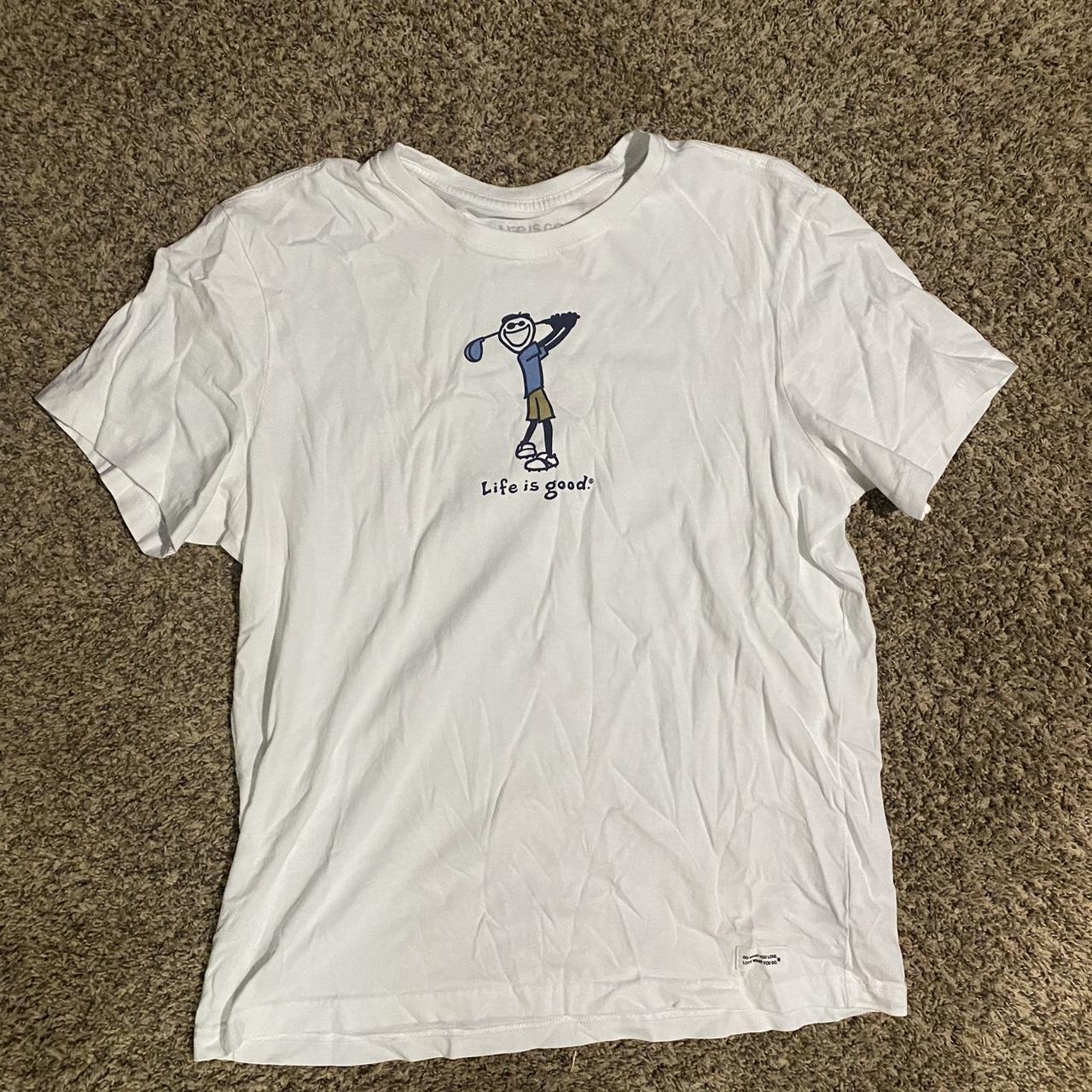 Life is Good golf Tee - Depop