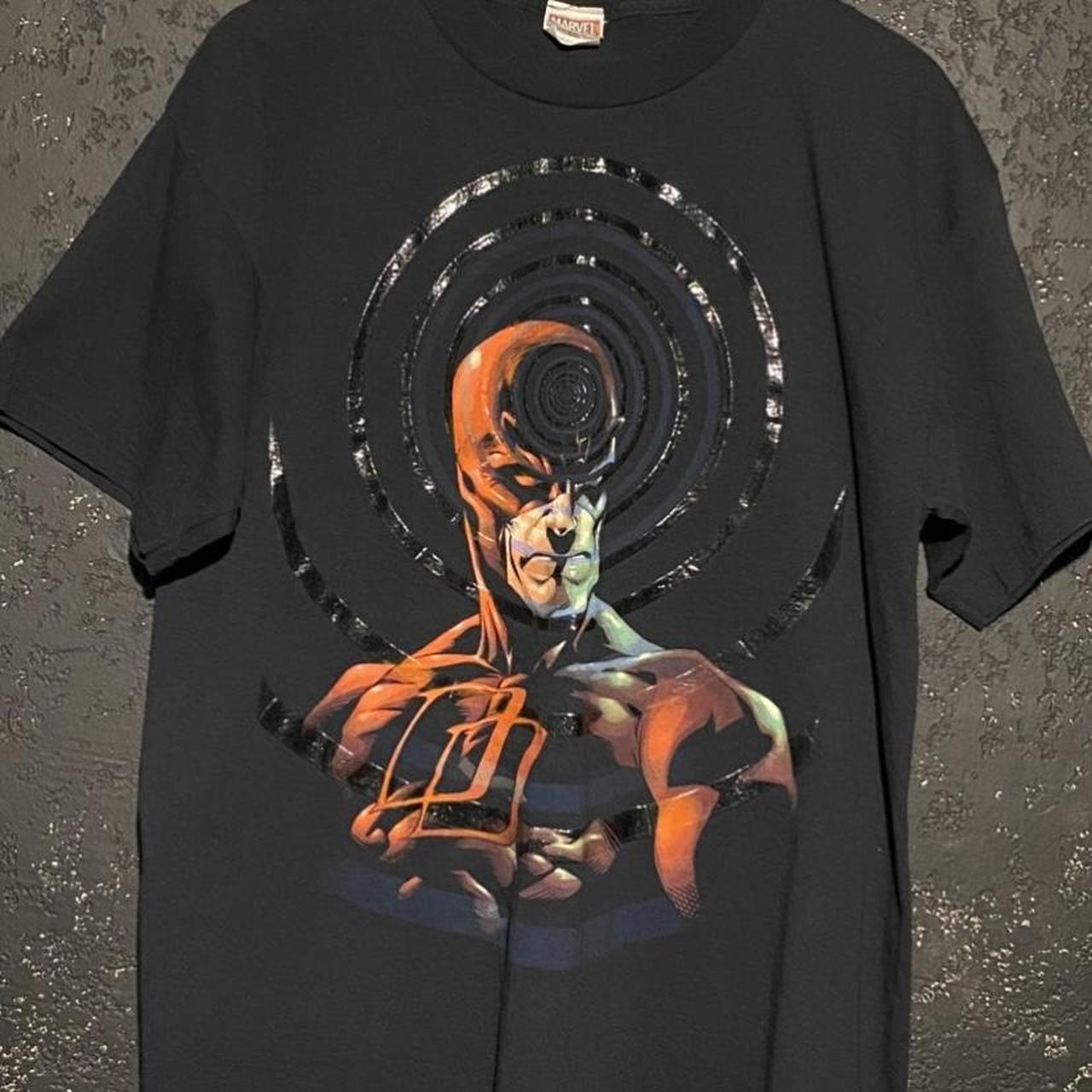 Vintage Marvel Daredevil Radar t shirt. Size Large... - Depop