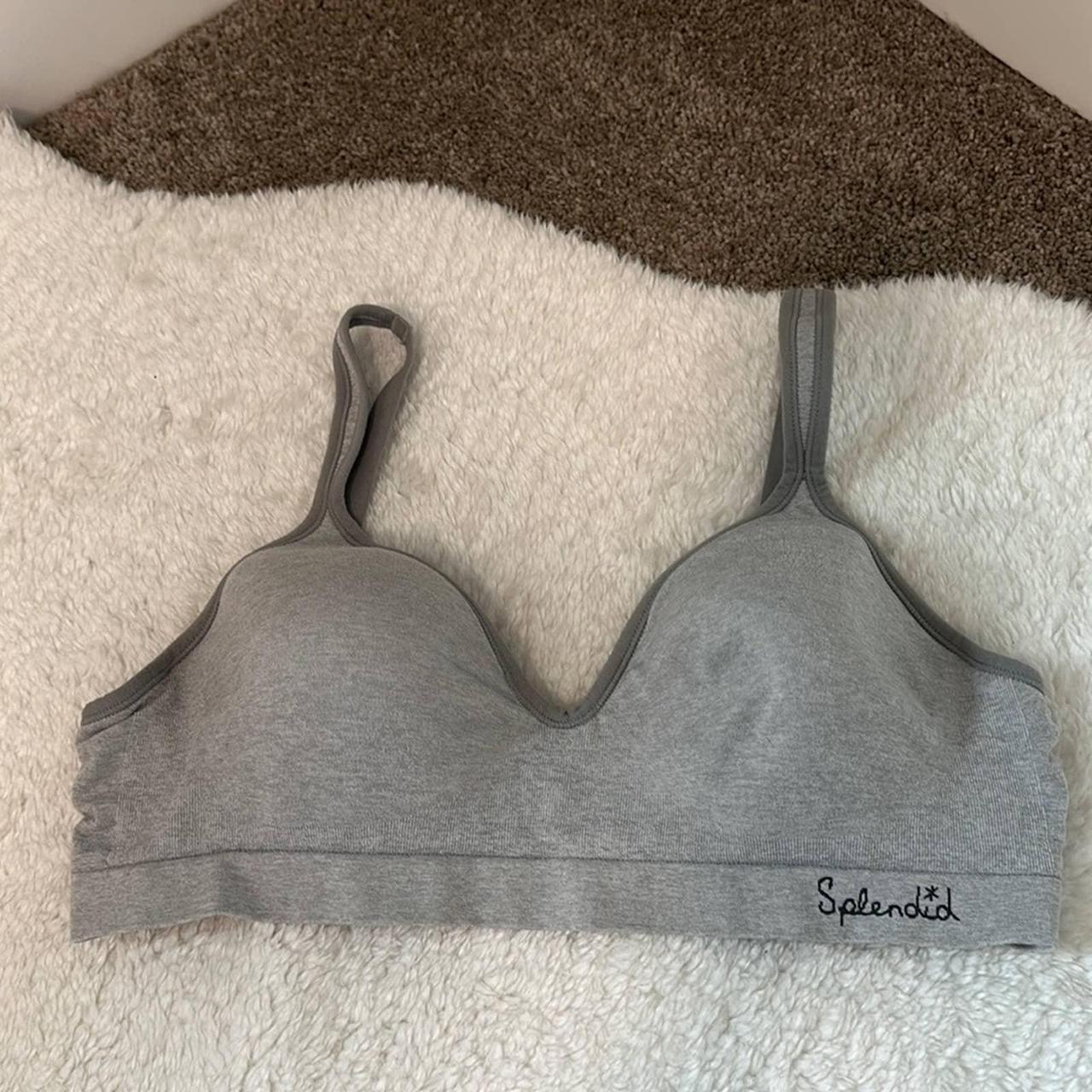 Splendid Women’s Seamless T-Shirt Padded Bra Size... - Depop
