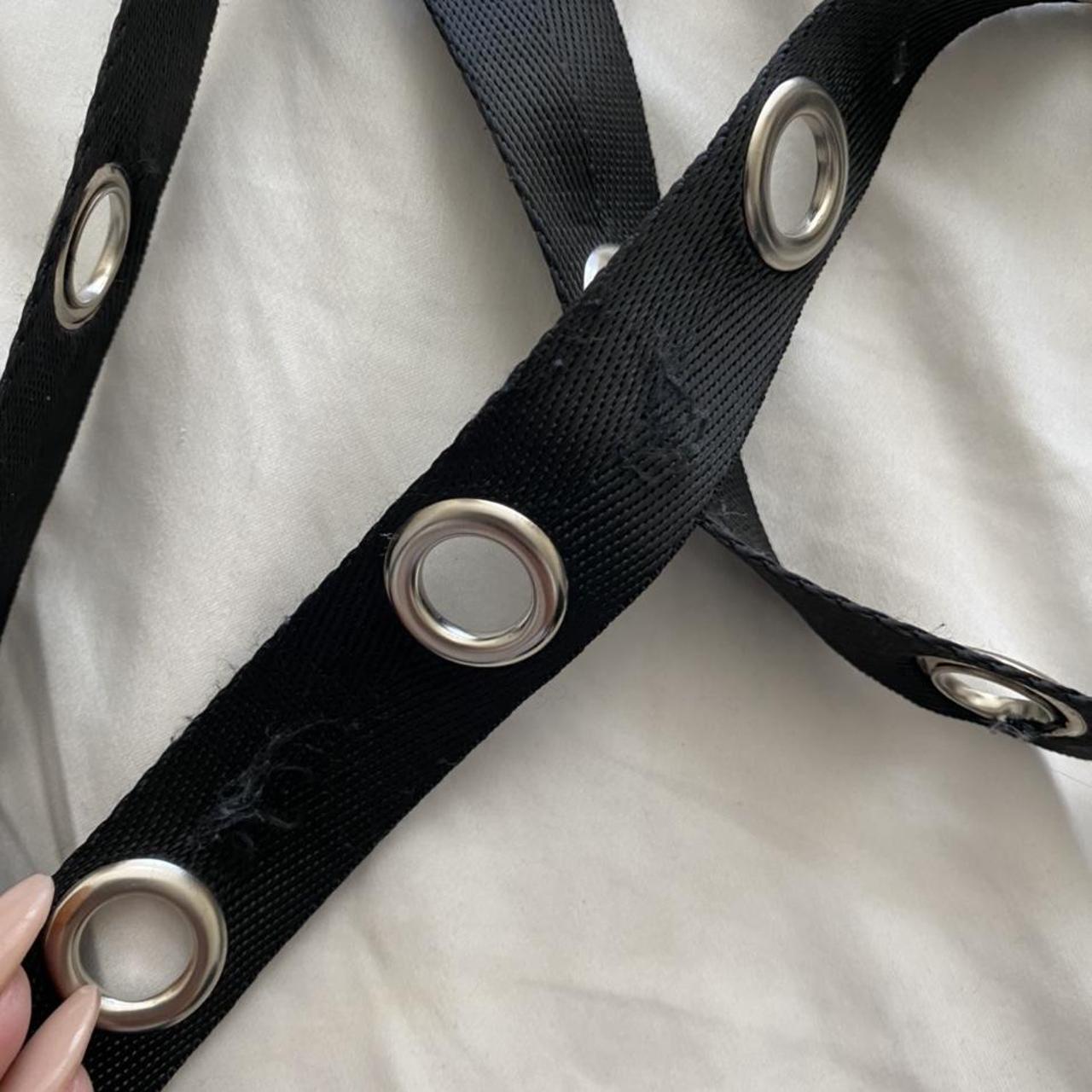 Belt with Rivet holes! Super adjustable lol. Has... - Depop