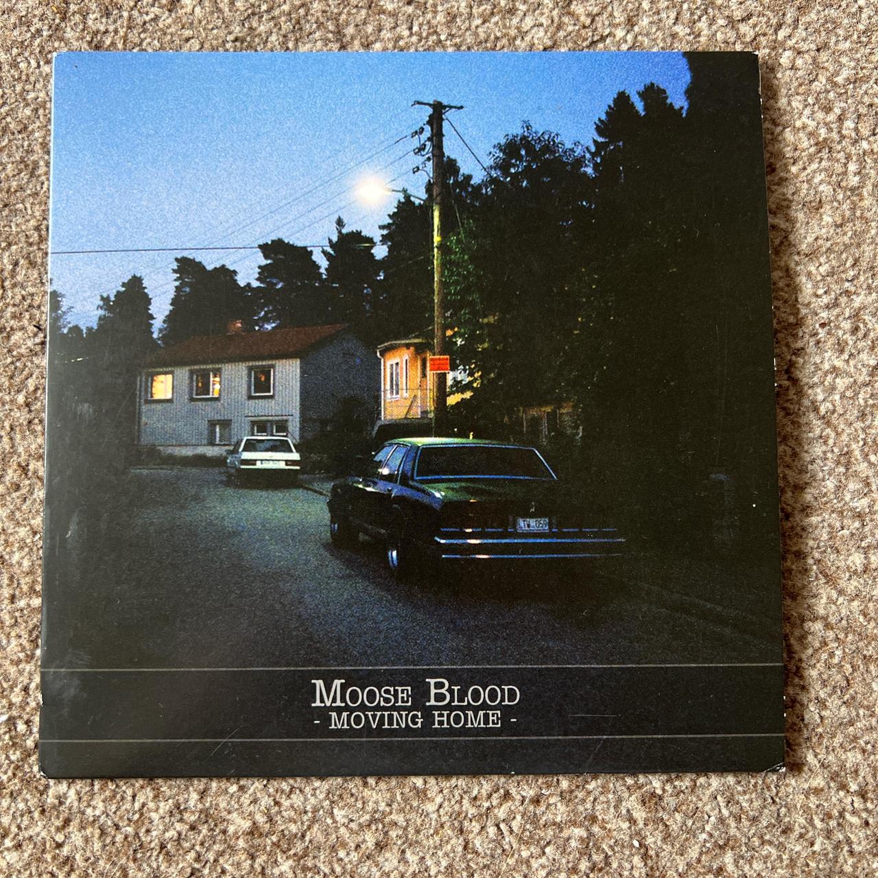 Moose Blood - Moving Home Vinyl RARE PAINT SPLATTER... - Depop