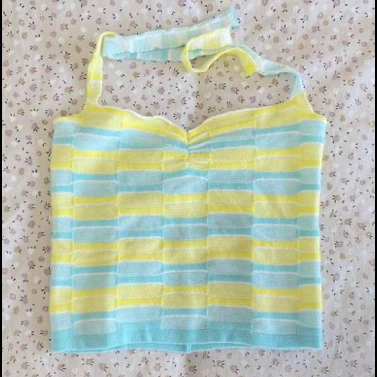 dear frankie the label top only been worn once... - Depop