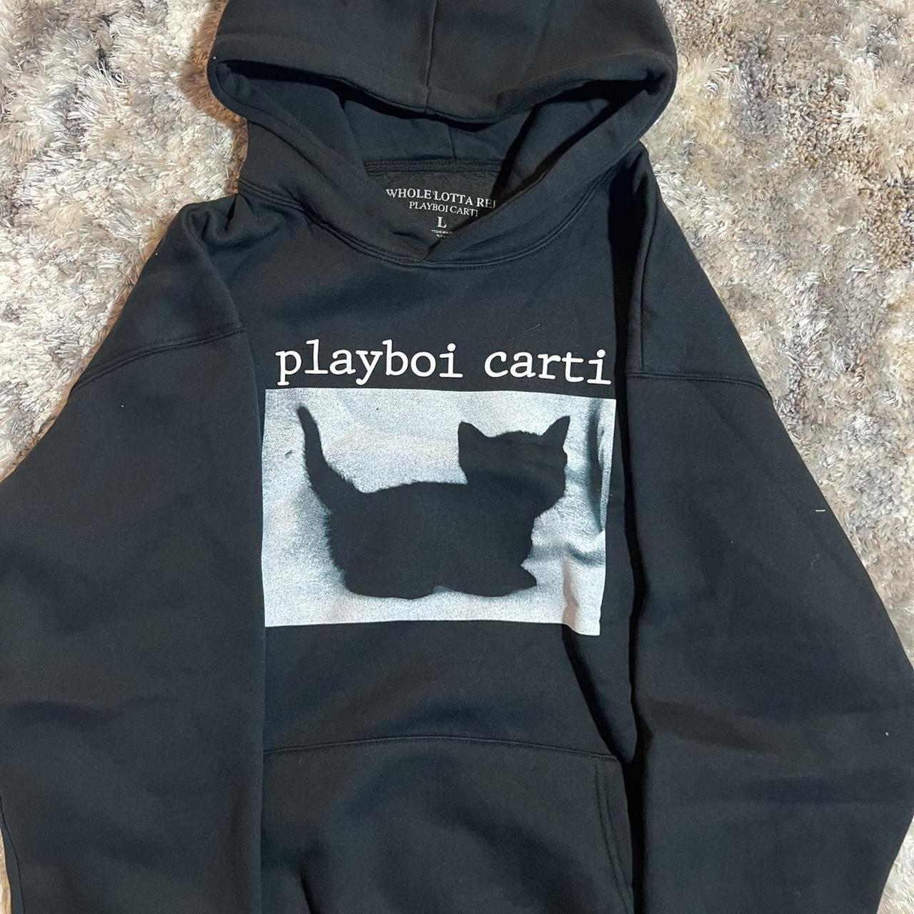 Playboy Carti Merch hoodie Size L Comfiest hoodie... - Depop