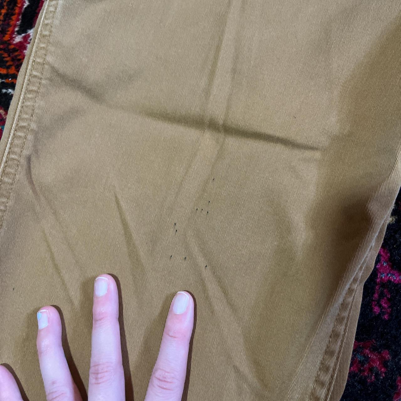 Tan Duluth carpenter style overalls with a relaxed... | Depop