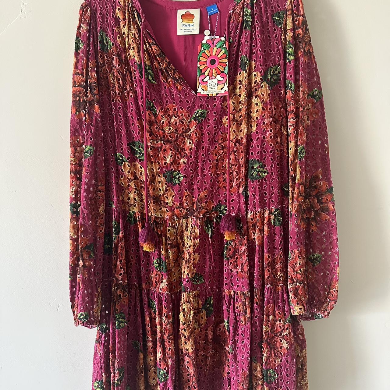 Farm Rio dress , pullover style, beautiful - Depop