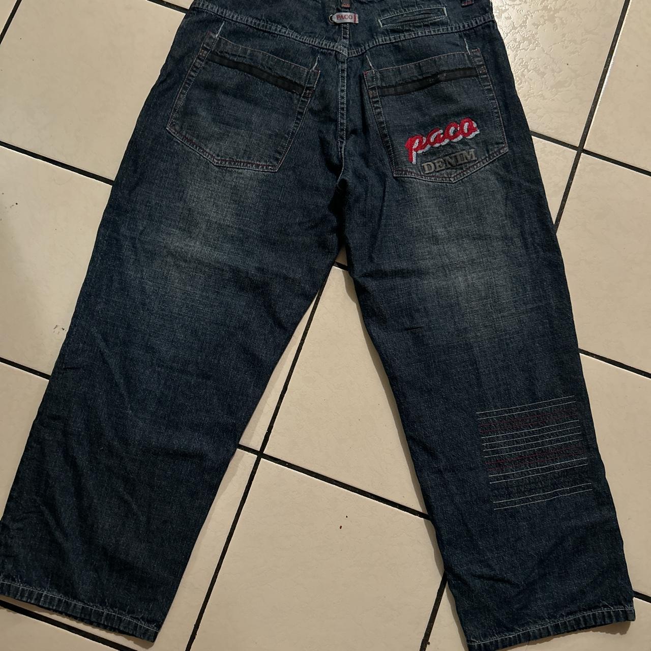 SUPER CRAZY RARE PACO JEANS BAGGY ASL WITH SO MUCH... - Depop