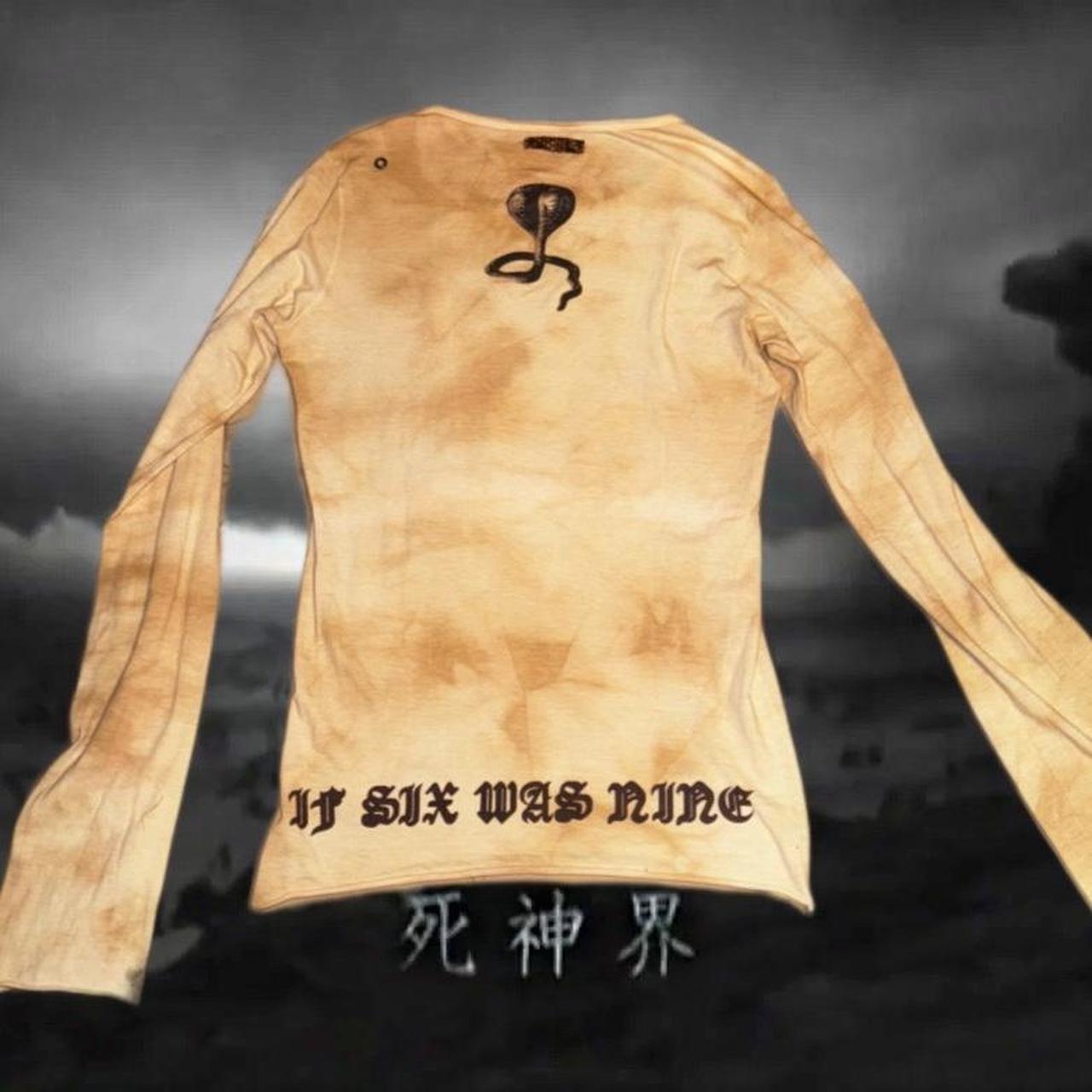 if six was nine cobra flared long sleeve fits... - Depop