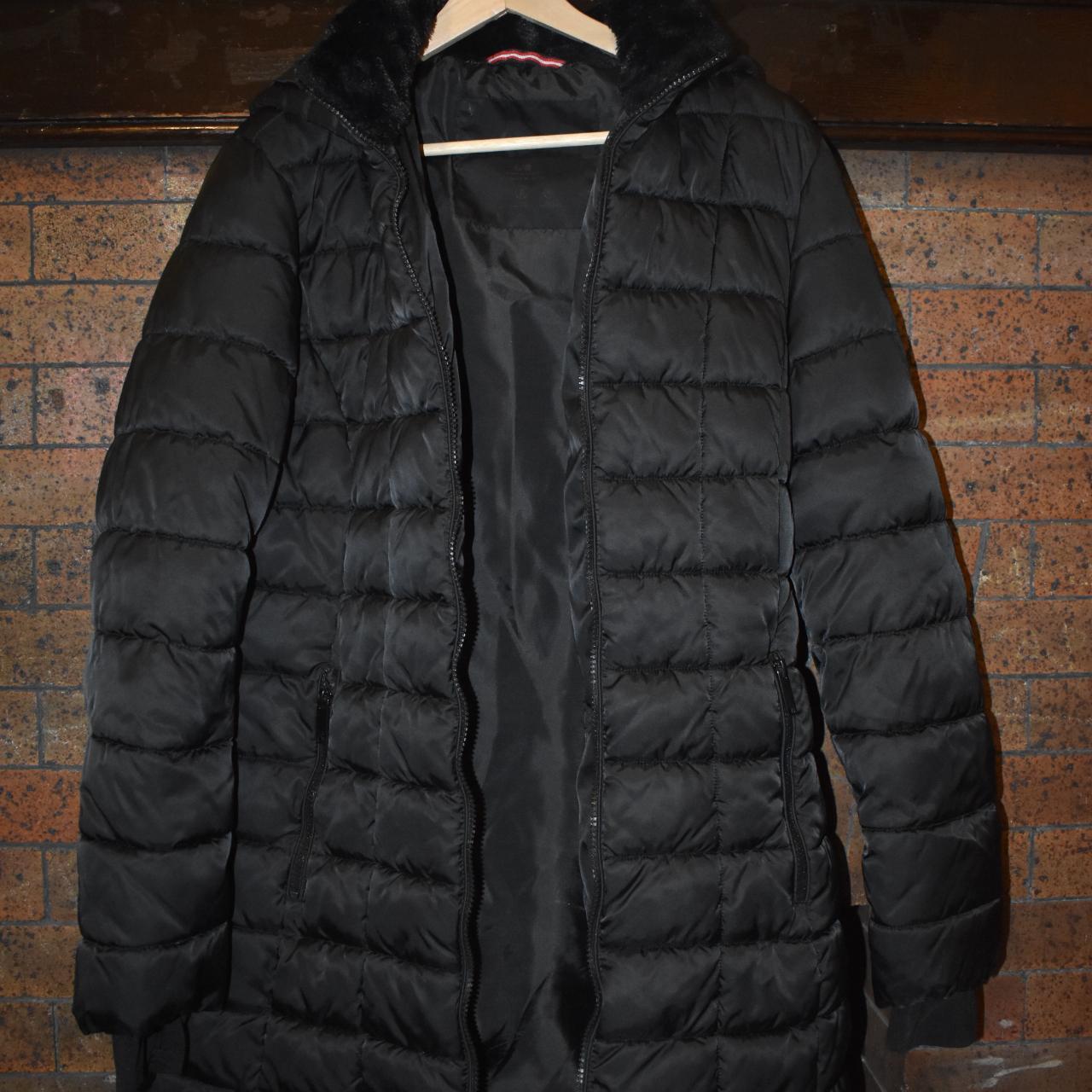 HFX Performance winter puffer, fur collar, excellent... - Depop