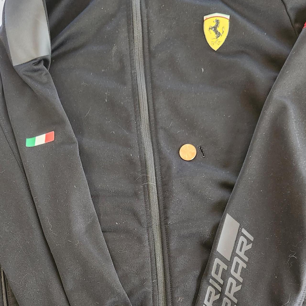 Ferrari Men's Black Top | Depop