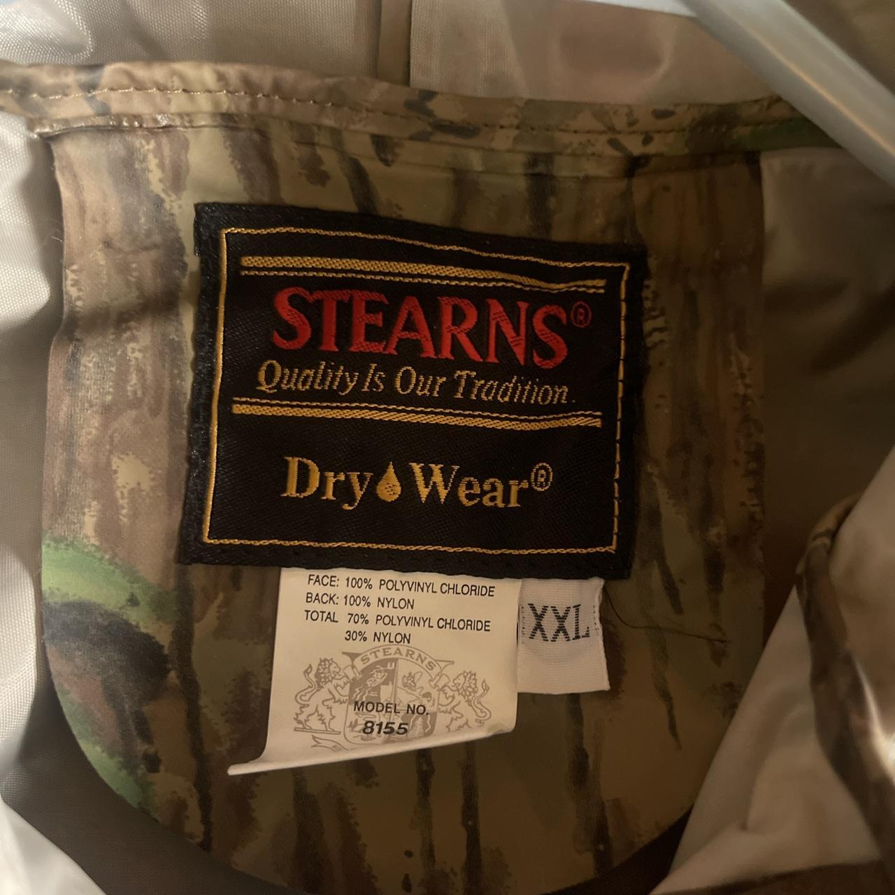 Vintage Stearns real tree camo rain coat | Depop