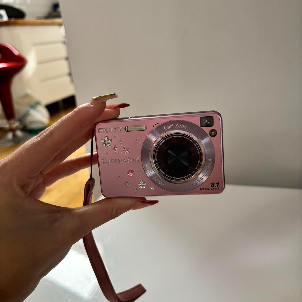 Sony Cybershot Digital Camera baby pink Hey there!... - Depop