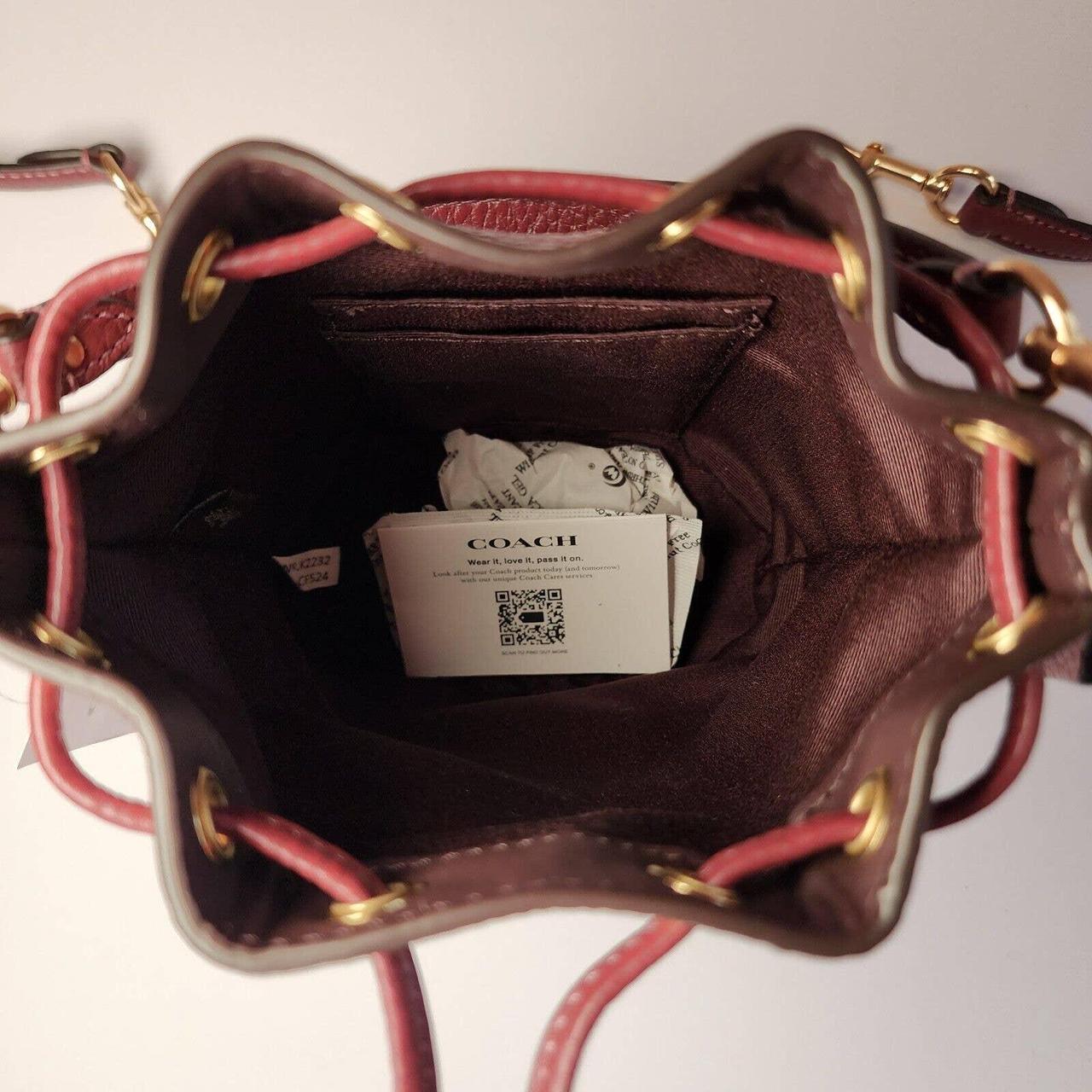 COACH LUNAR NEW YEAR MINI DEMPSEY BUCKET BAG WITH... - Depop