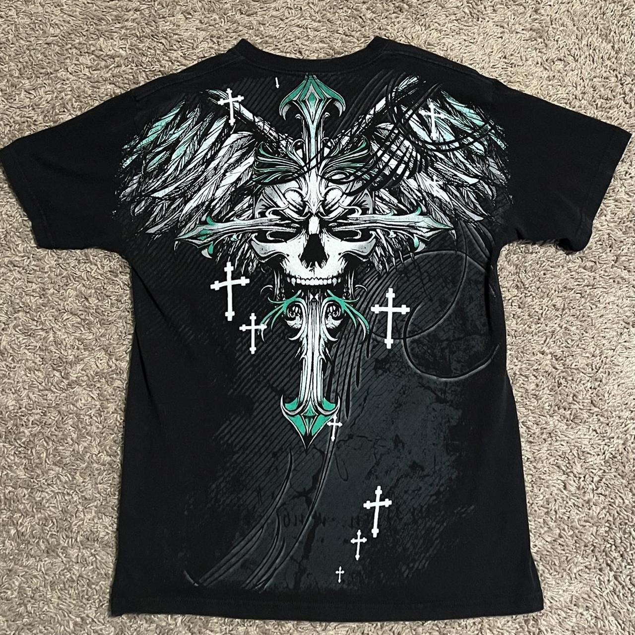 Double Printed MMA Elite Tee Size Medium in Men’s -... - Depop