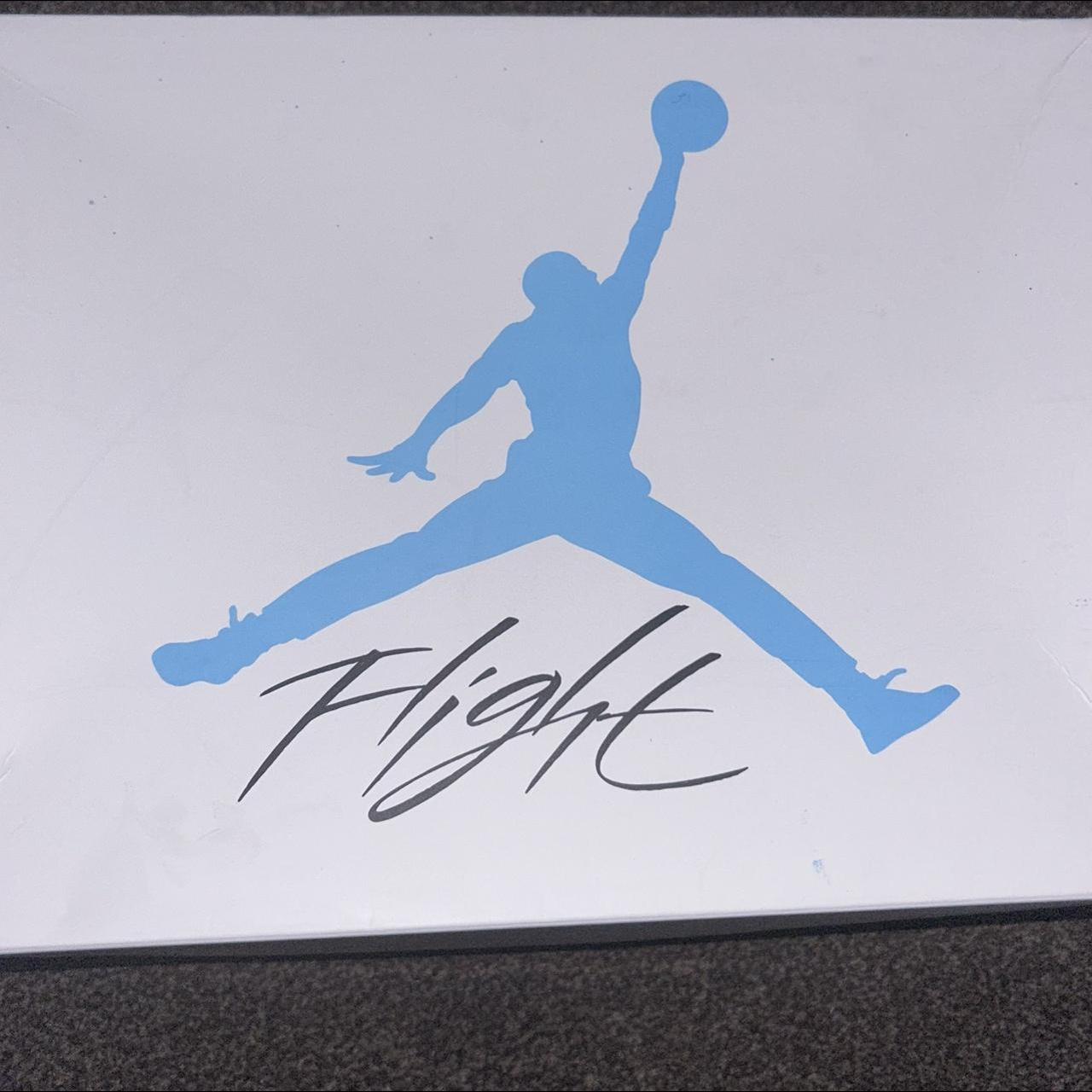 Jordan 4s Retro~University blue Size 8~1:1 DM if... - Depop