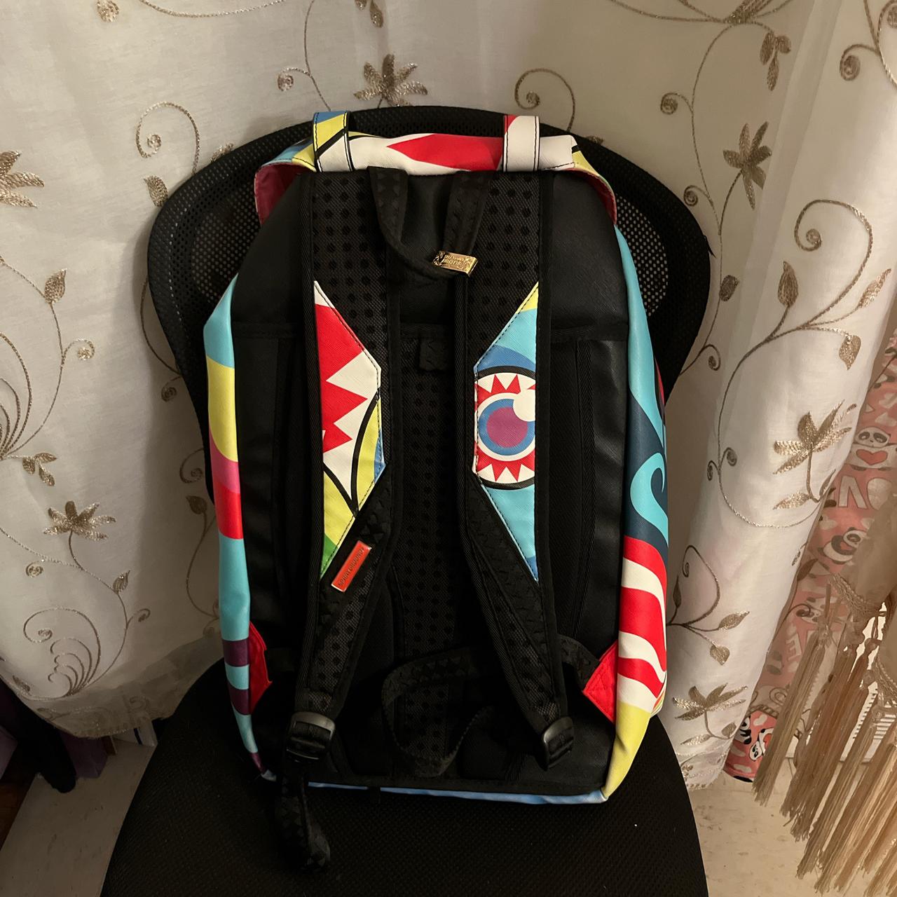 Sprayground limited edition bape book bag... - Depop