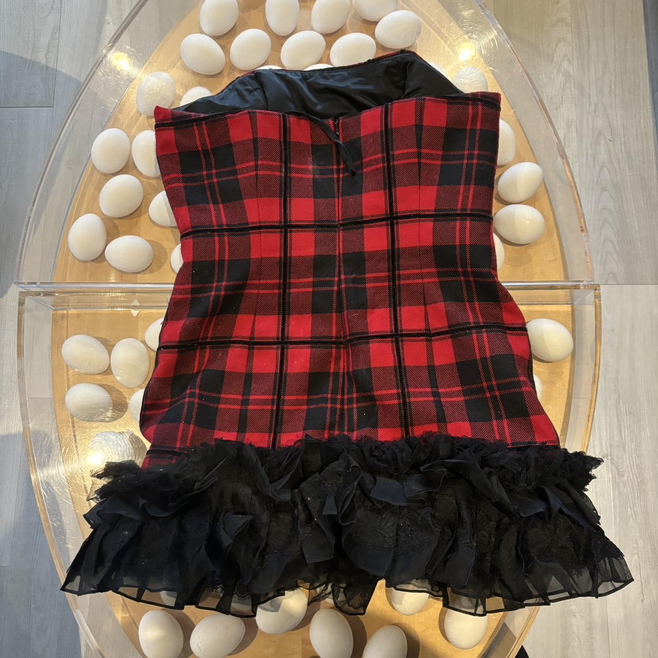 Toi House insane plaid tutu dress!!!💕 I’ve only worn... - Depop