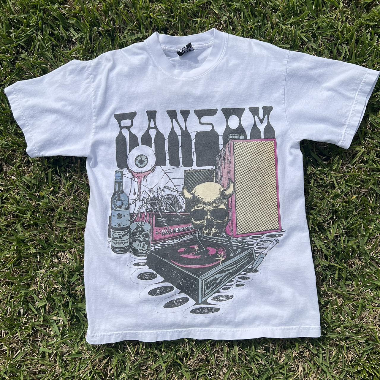 Ransom UV Tee -Changes color with sun exposure... - Depop