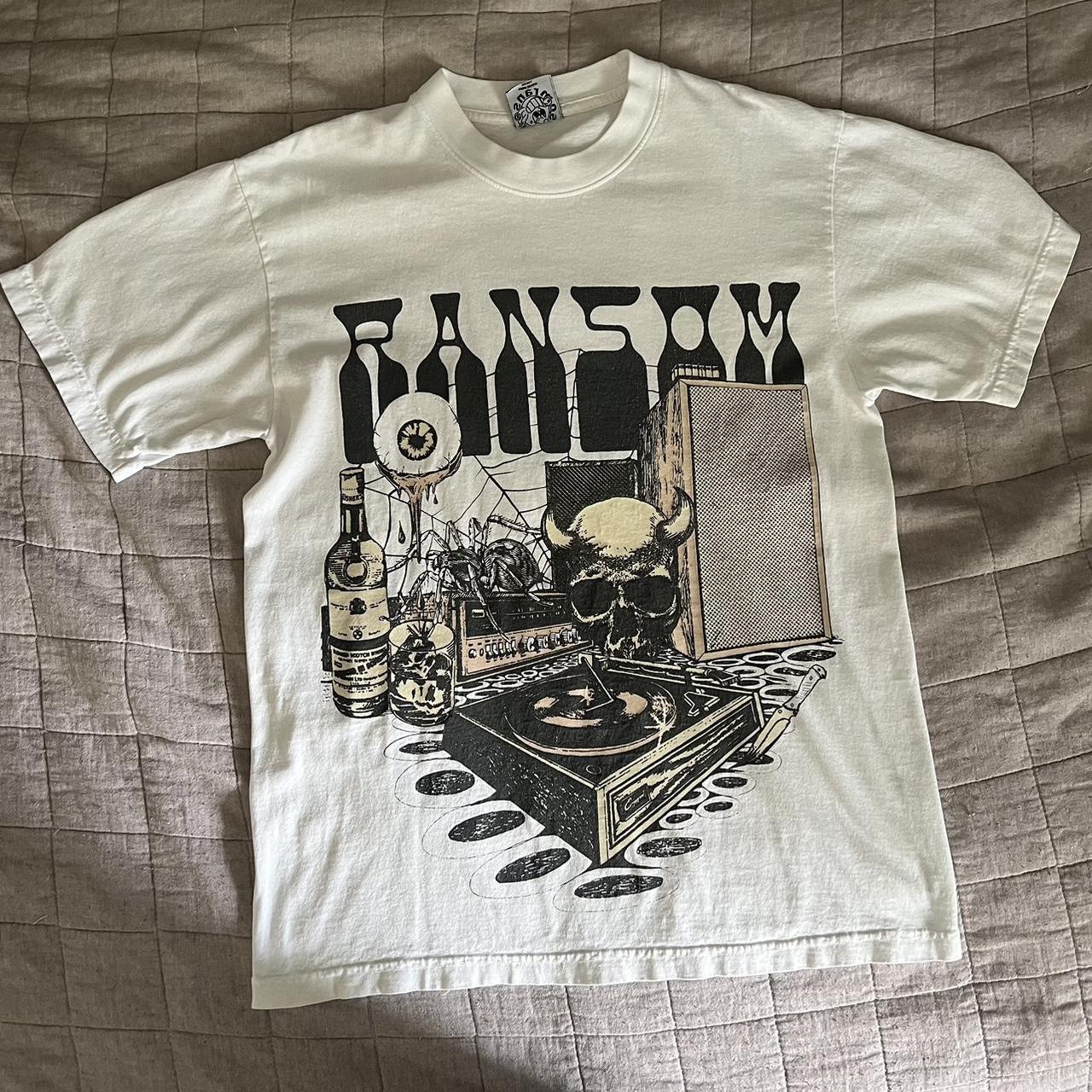 Ransom UV Tee -Changes color with sun exposure... - Depop