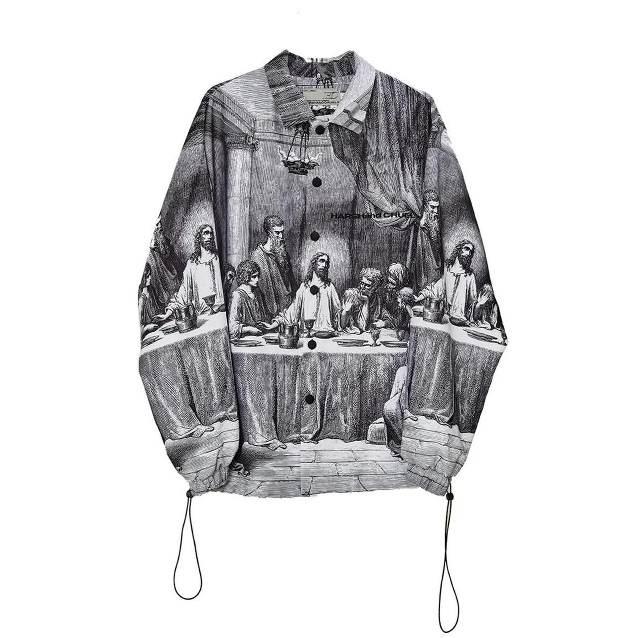 Harsh and Cruel last supper windbreaker jacket only... | Depop