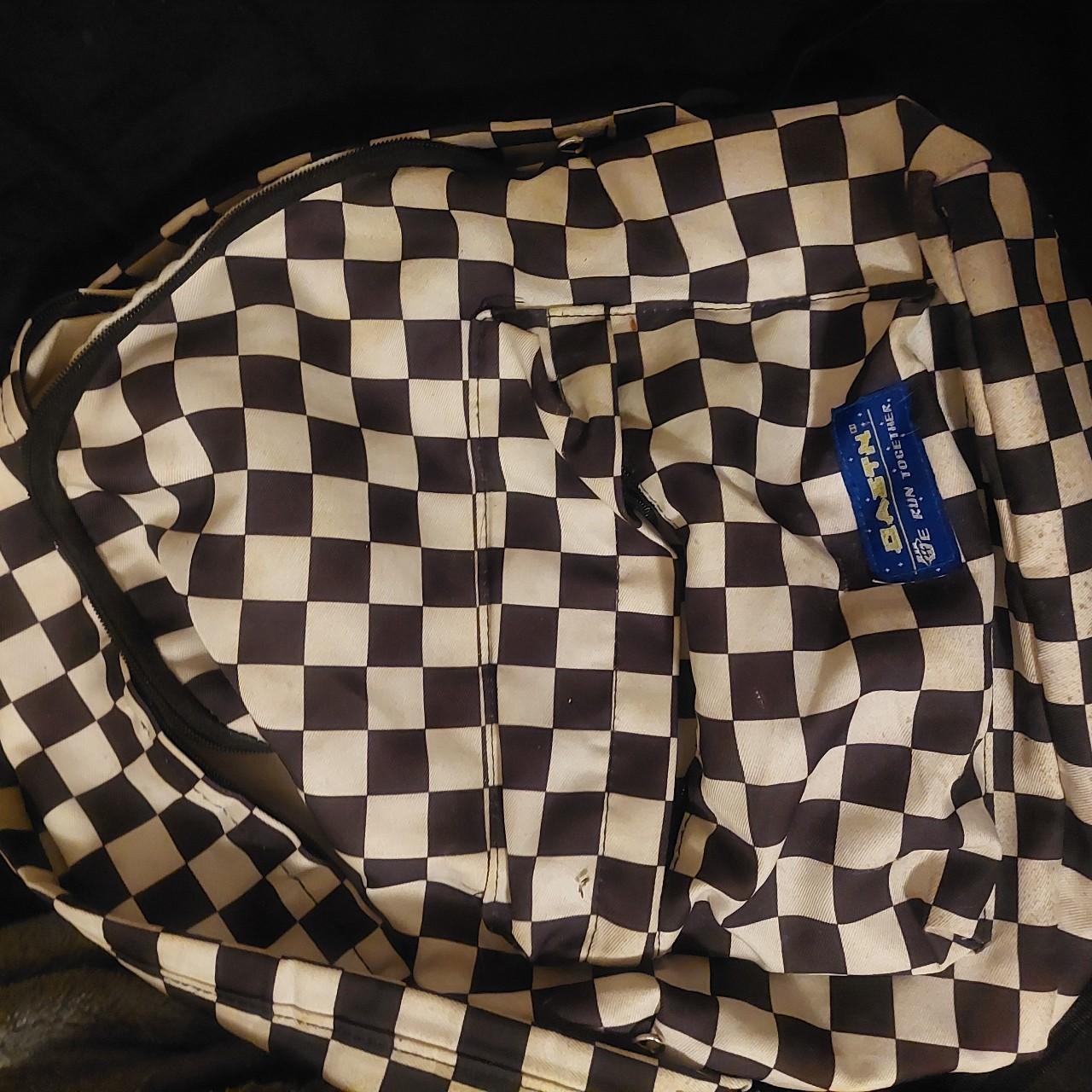 This gorgeous checkered bag can be used for any... - Depop
