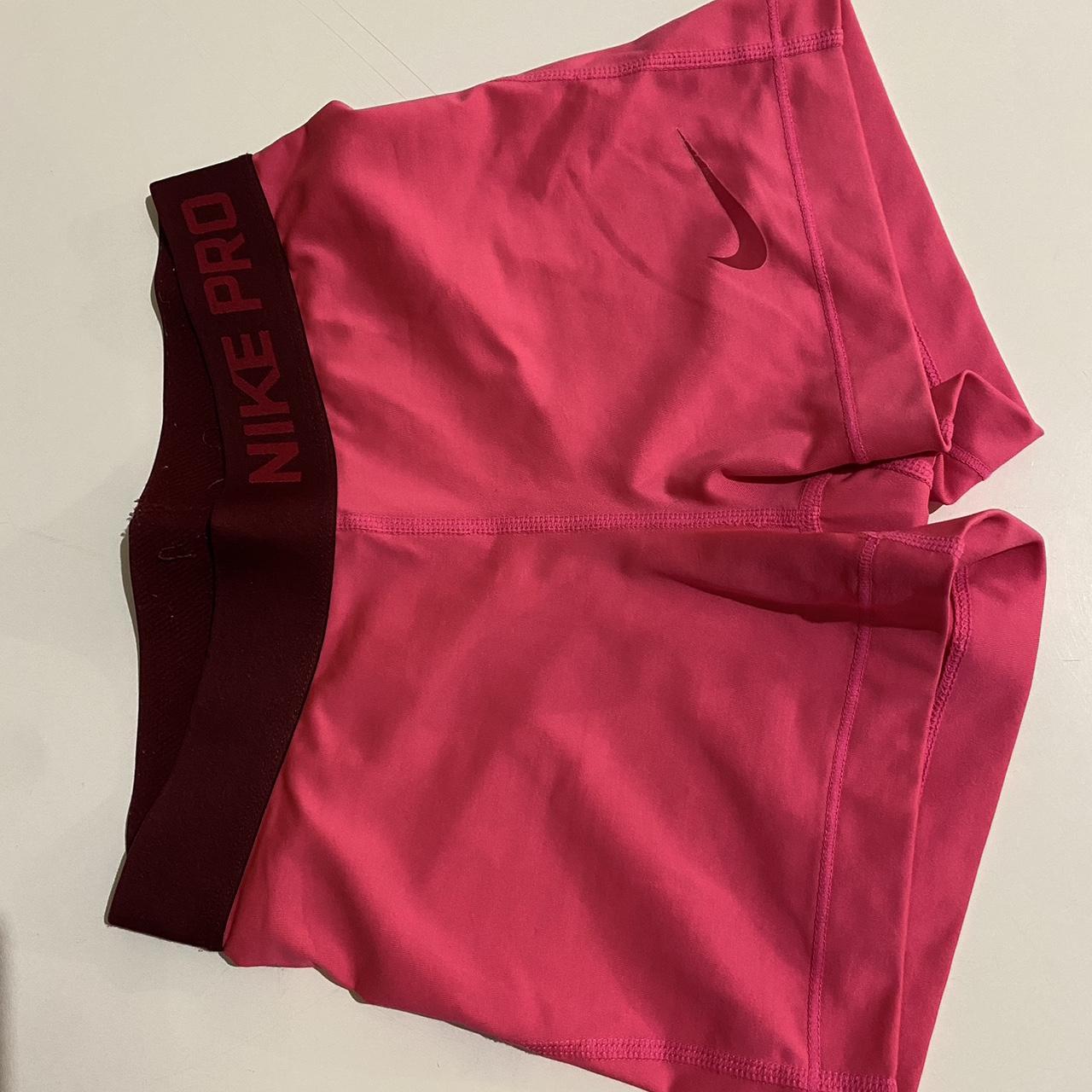Pink Nike pros - XS - Depop