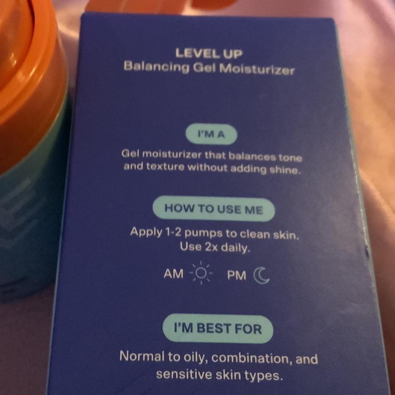 Bubble level up balancing moisturizer for oily skin... - Depop