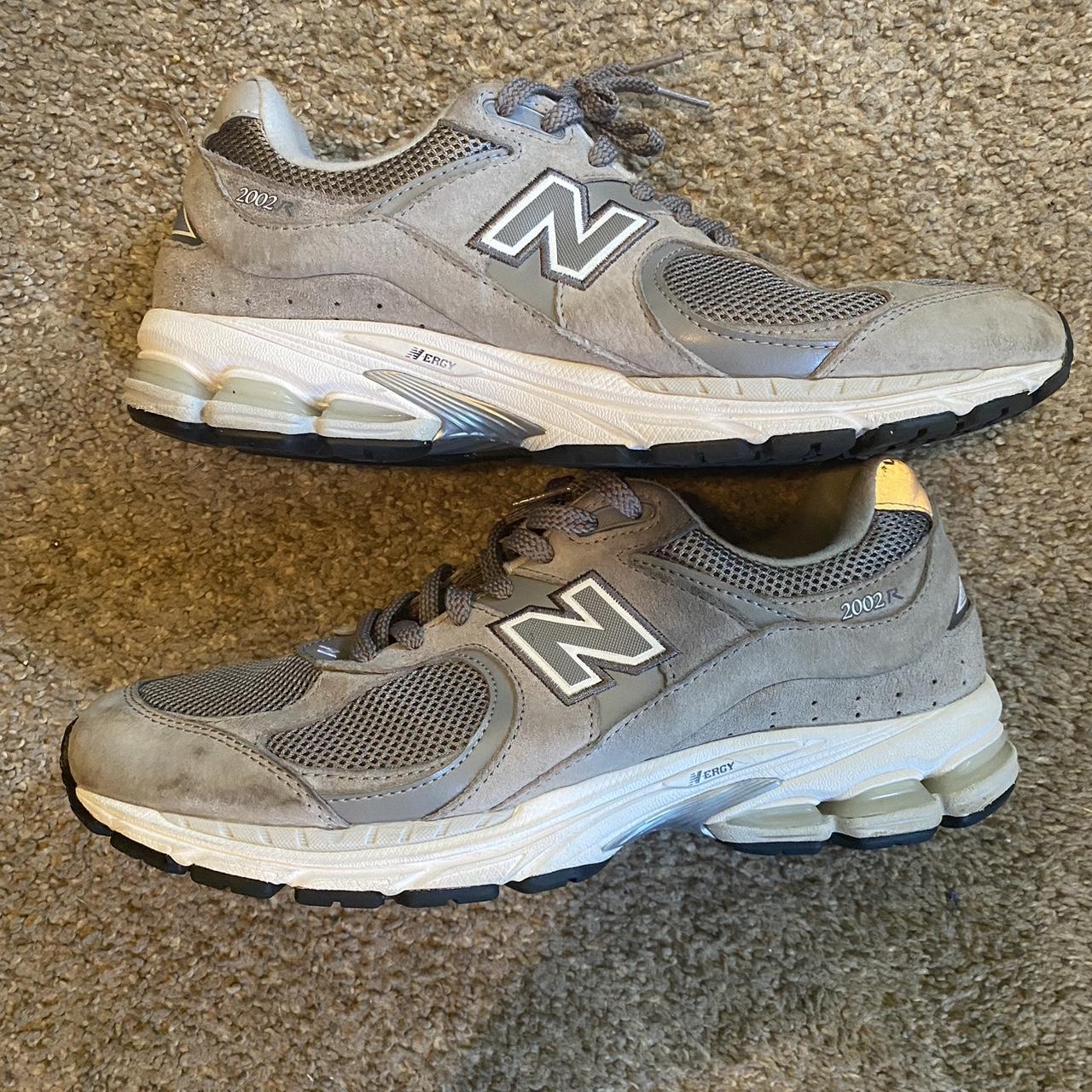 Marble head new balance 2002r Newly cleaned comes... - Depop