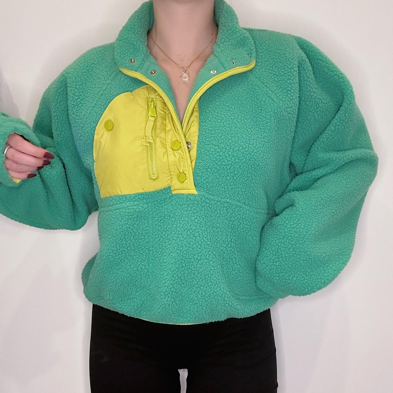 Free People Hit the Slopes Colorblock Contrast... - Depop