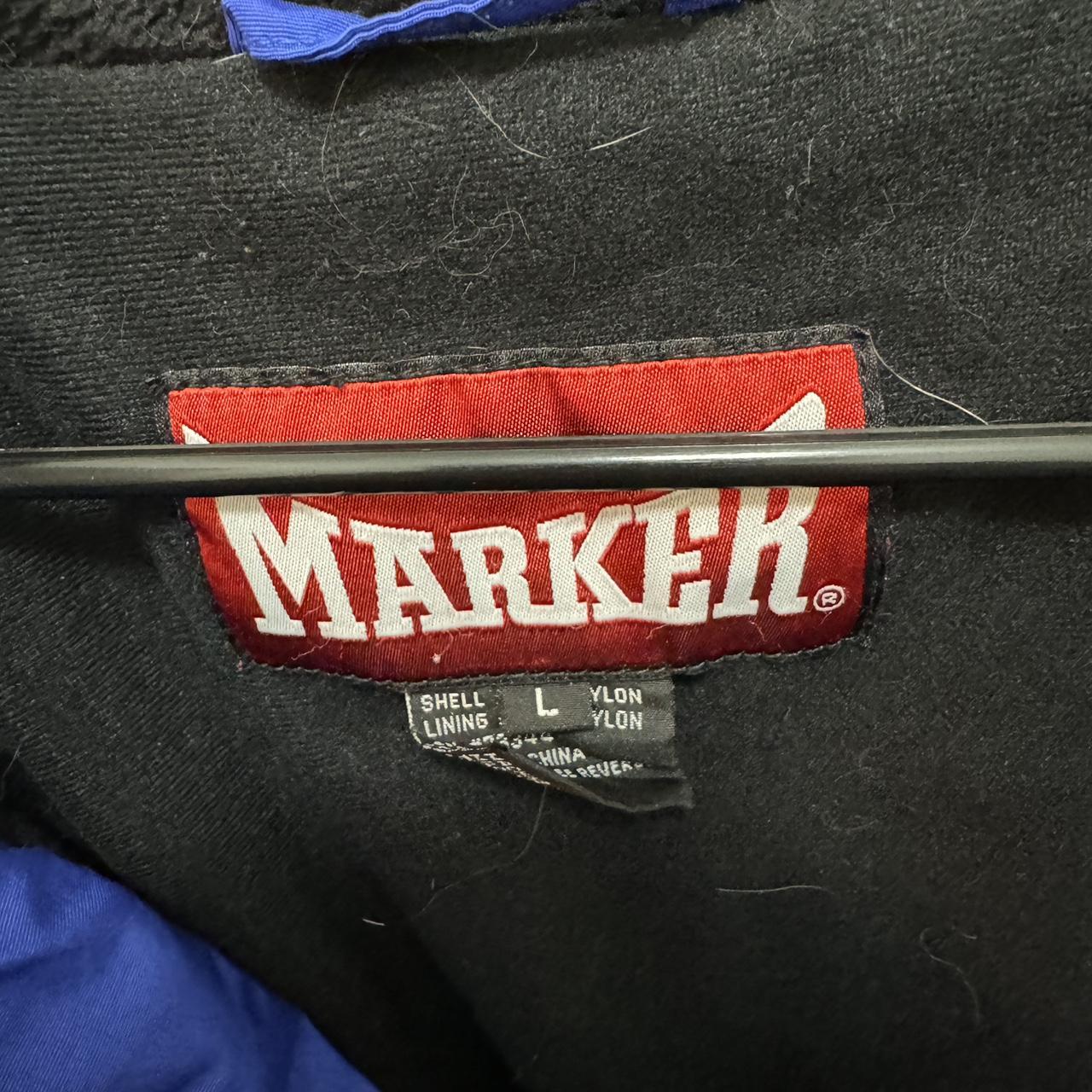 Vintage marker ski jacket Size Large - Depop