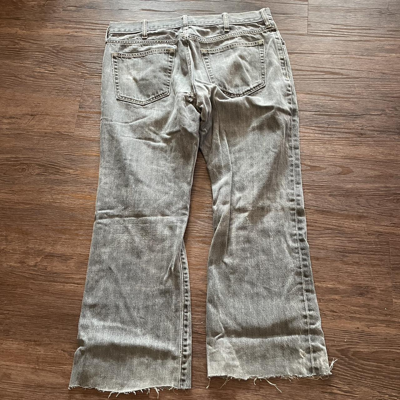 34by30 random jeans #emo #grung #y2k #skater... - Depop