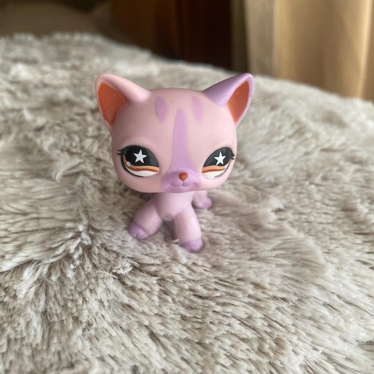 authentic littlest pet shop lps 933! pink shorthair... - Depop