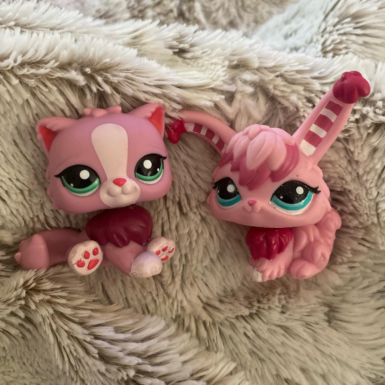 lps littlest pet 2138 shop long-haired pink persian... - Depop