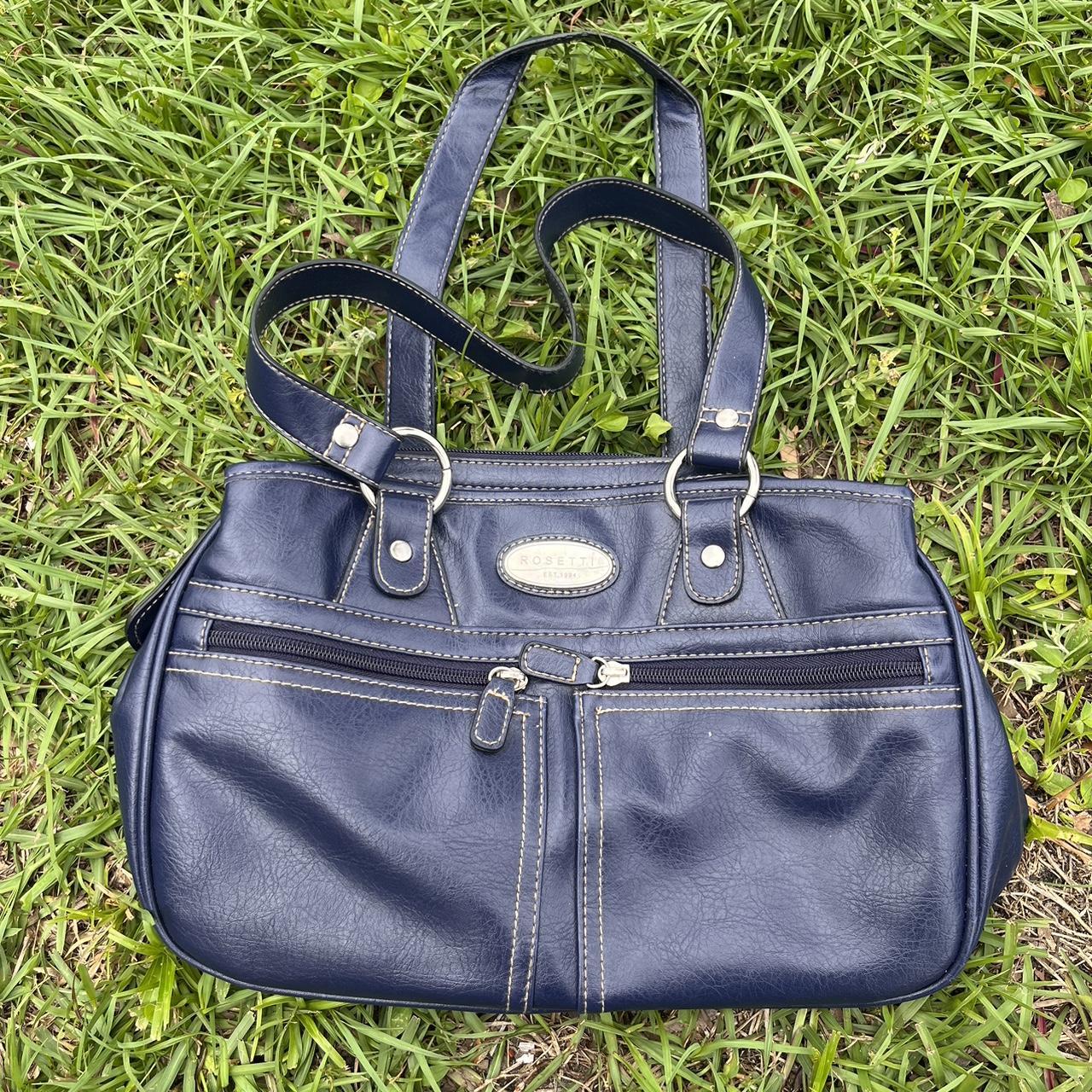 Navy Blue Rossetti shoulder bag Very spacious All... - Depop