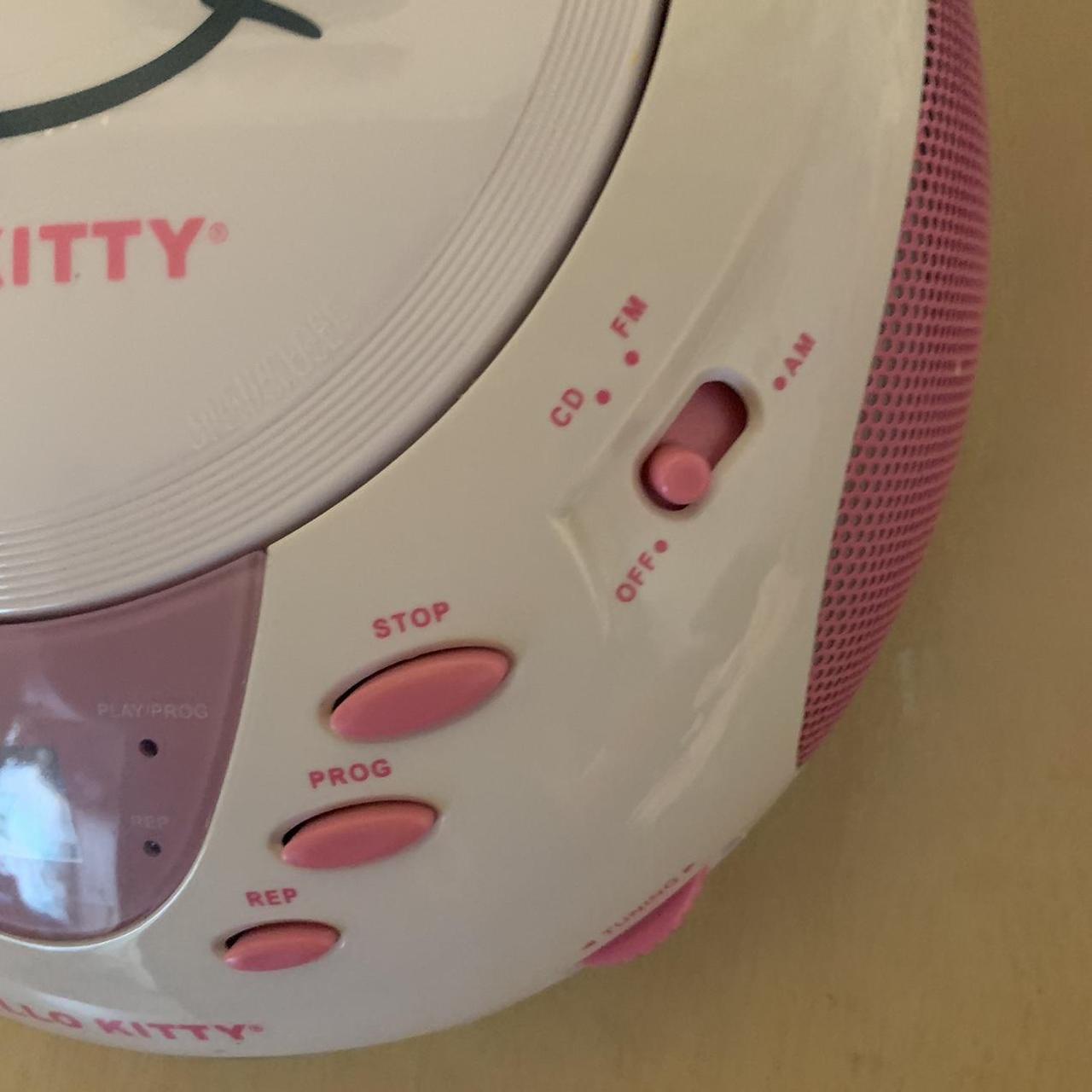 hello kitty cd player ! ★彡 works perfectly ! ★彡... - Depop