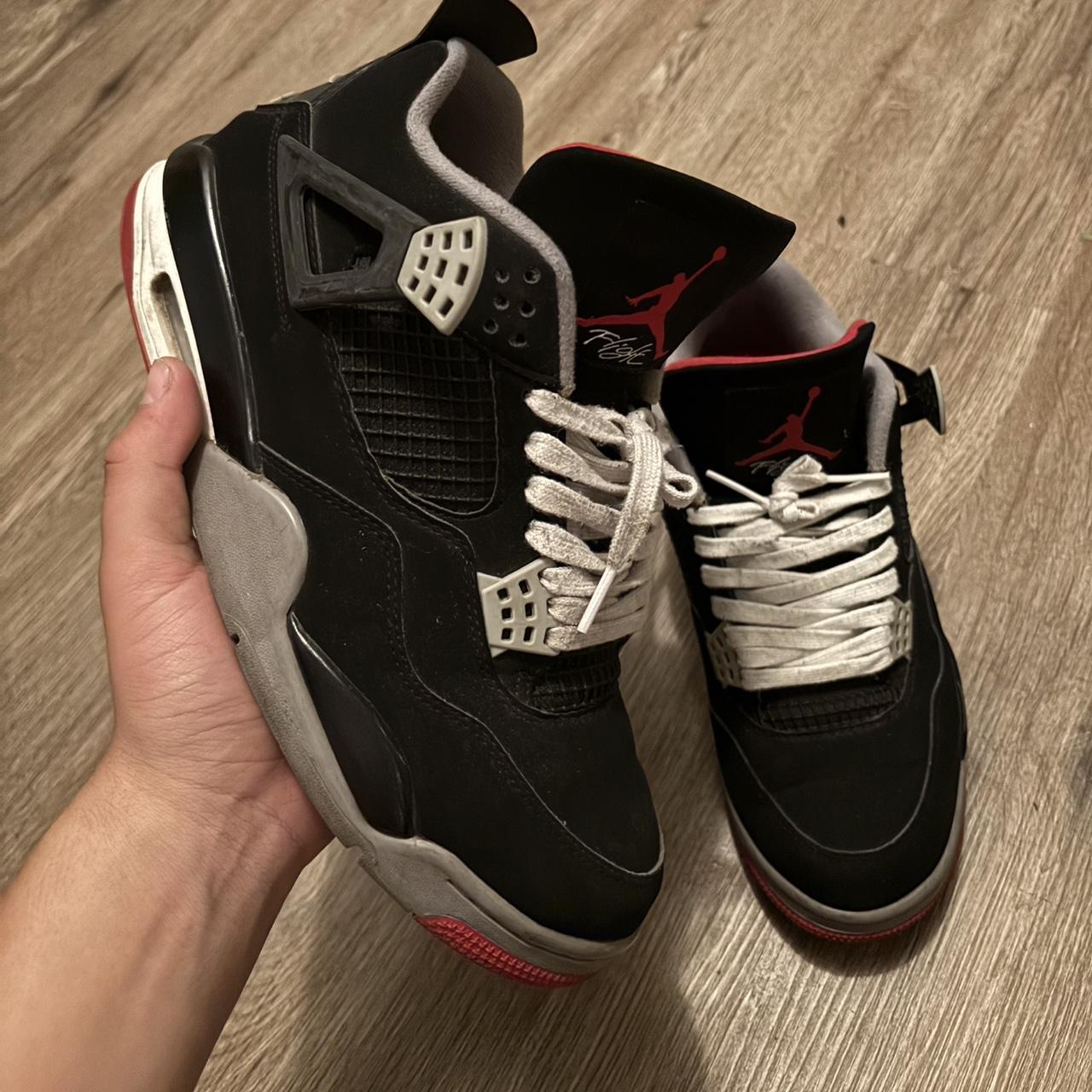 Real 100% Authentic Nike Air Jordan 4 Breads /... | Depop