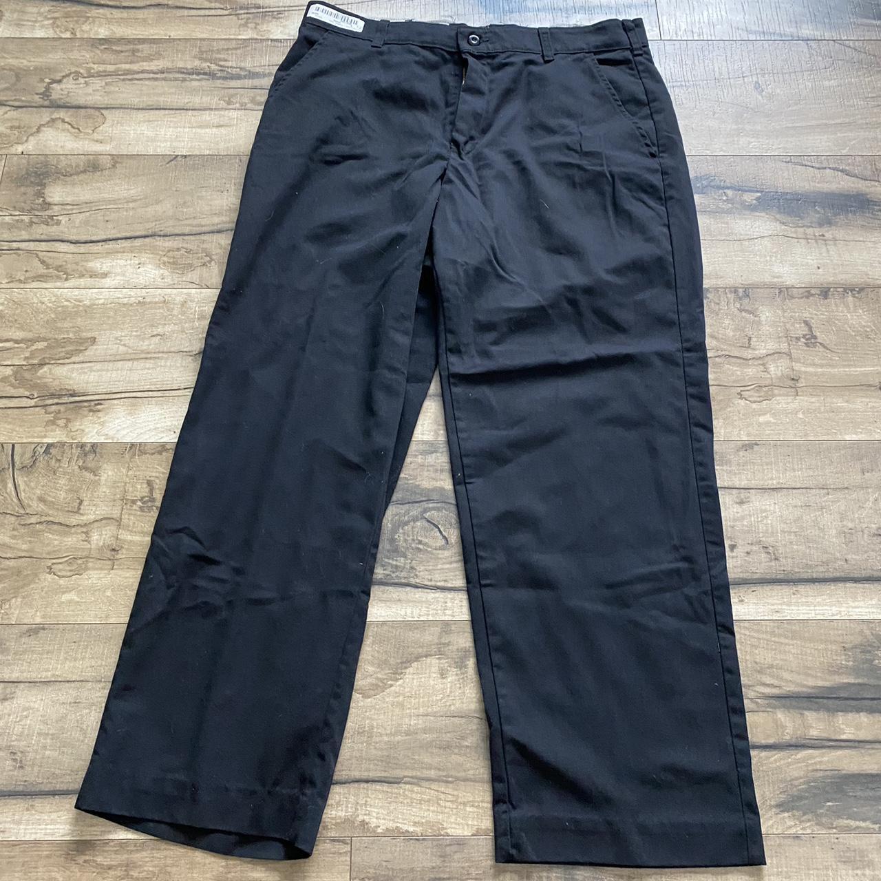 Red Kap Men's Black Trousers | Depop