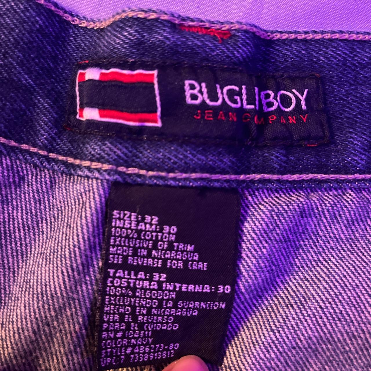 Vintage bugle boy distressed jeans Size... - Depop