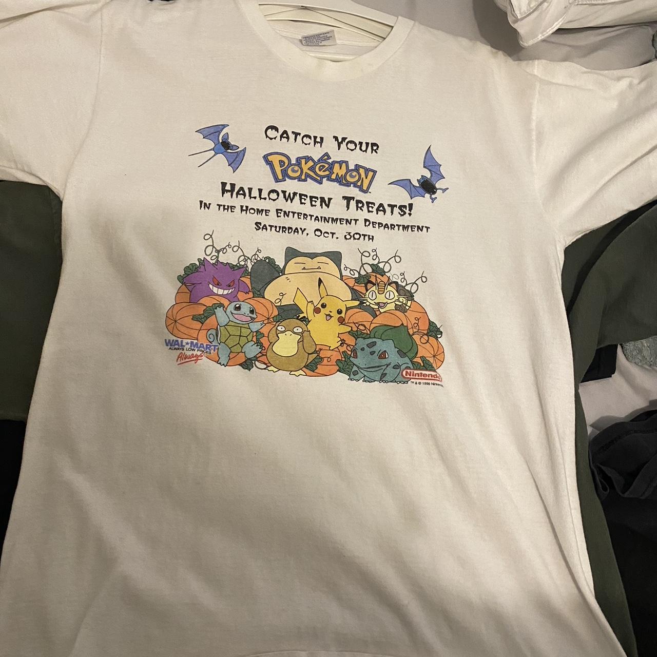 Rare Pokémon 1999 Shirt Super Cool 23x29 Tagged - Depop