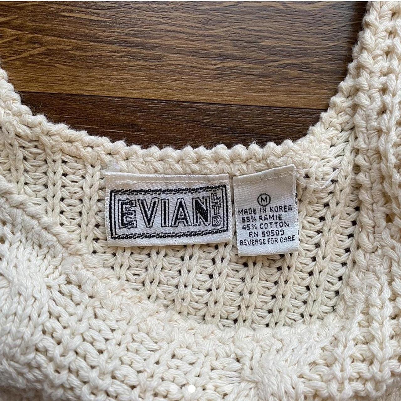 Djerf Avenue Women's Cream Vest | Depop